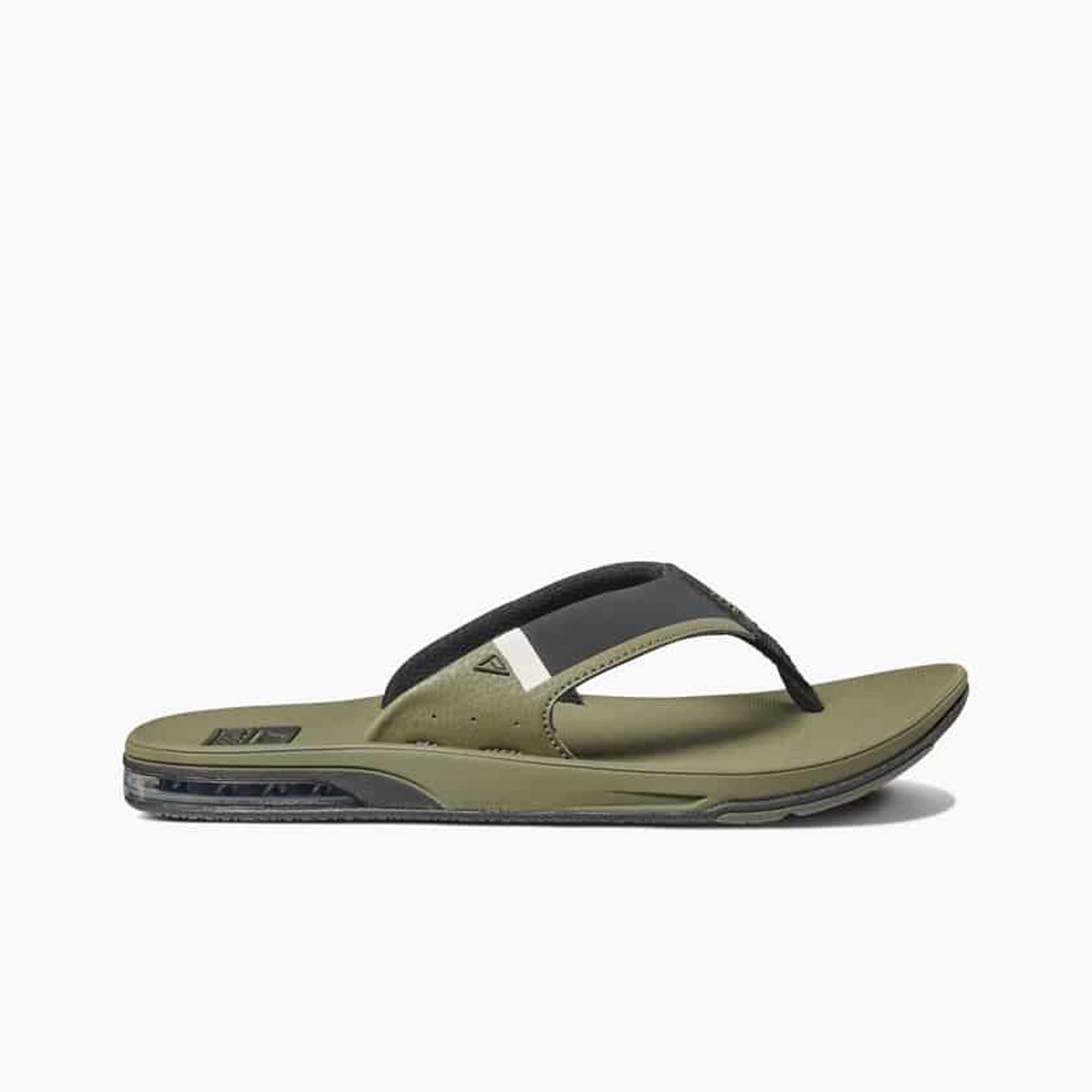 REEF Fanning Low Slippers Heren Slippers Groen kopen?