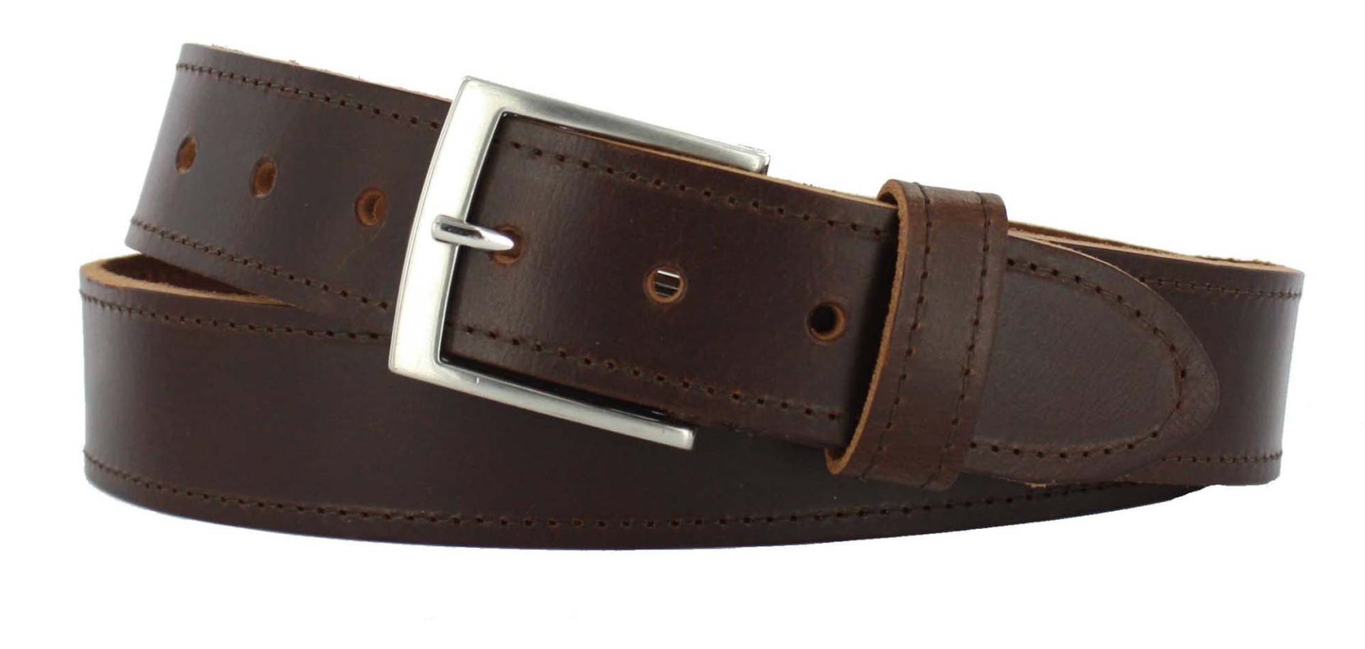 PRO LEATHER BELTS Buffellederen Riem Riem Bruin kopen?